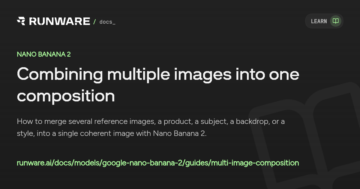 Combining multiple images into one composition — Nano Banana 2 API ...